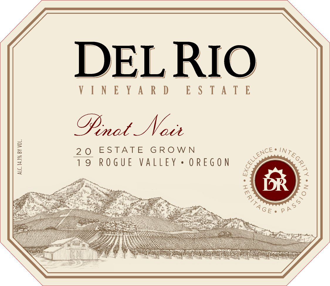 Del Rio Vineyards Pinot Noir from United States - Winner of Silver ...