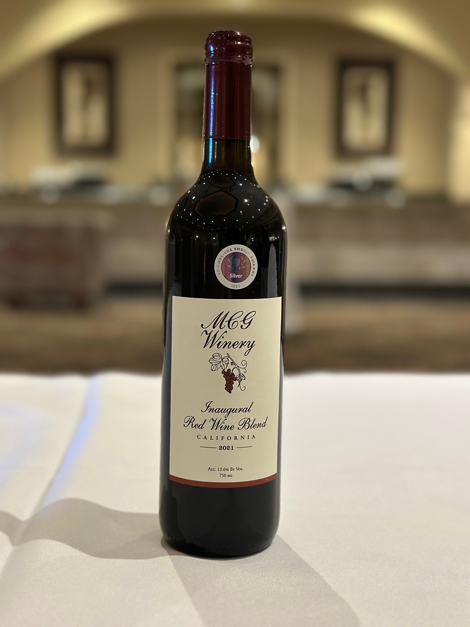 MCG Winery 2021 Inaugural Red Wine Blend from United States - Winner of ...