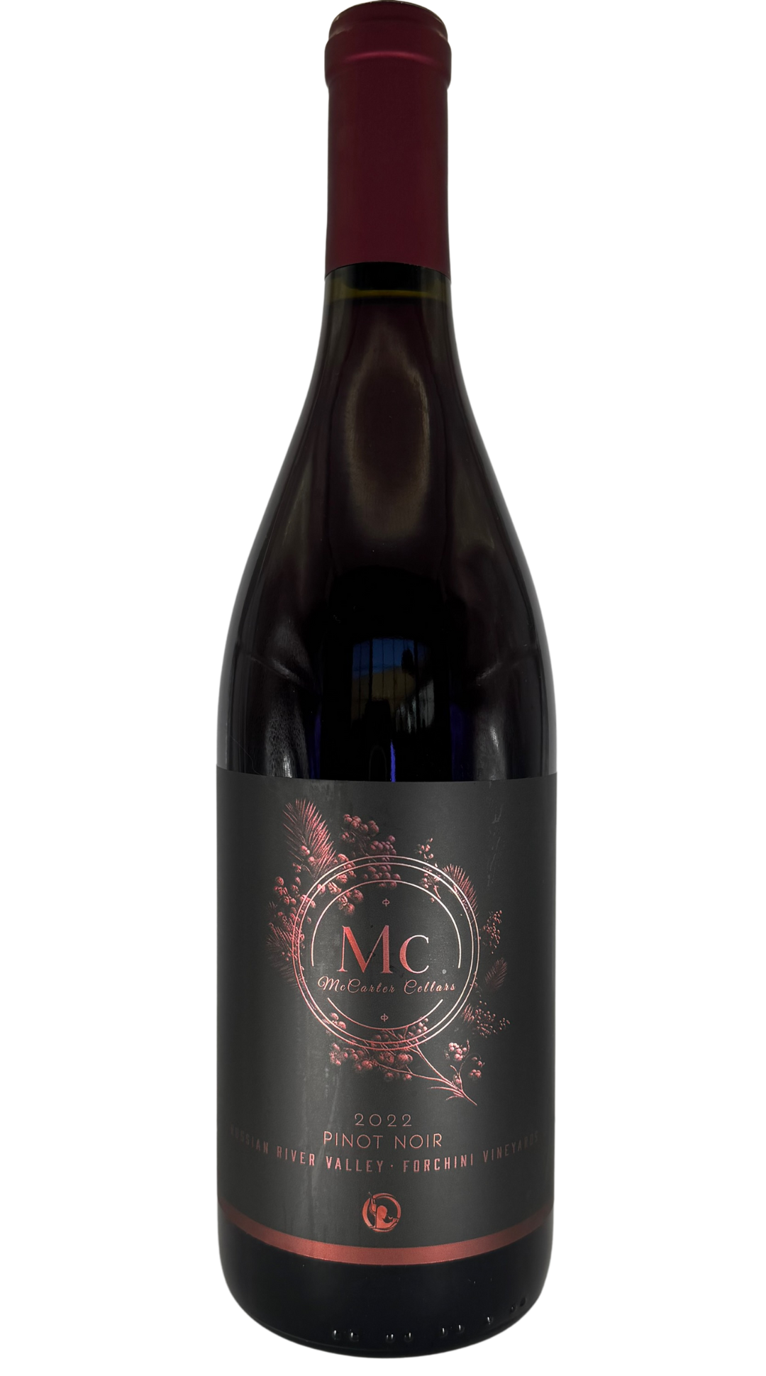 McCarter Cellars Pinot noir Forchini vineyard from United States ...
